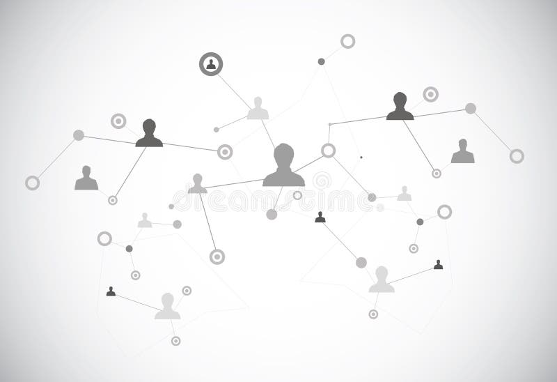 Human connection stock vector. Illustration of opportunity - 35003228