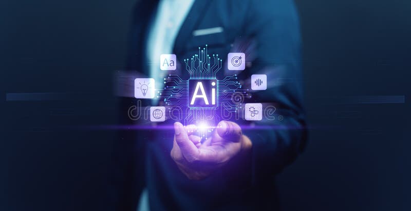 Human Connection and Artificial Intelligence (Ai) Concept, Generate ...