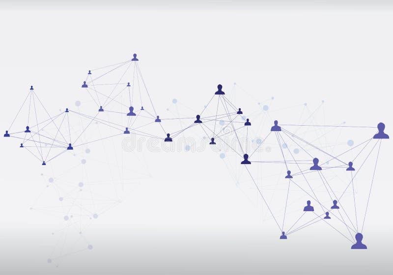 Human Connections stock vector. Illustration of communication - 50897380