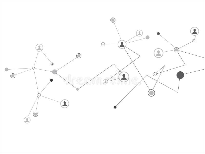 Human Connections stock vector. Illustration of networking - 50897770