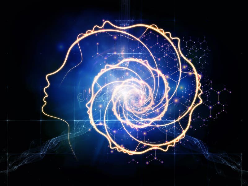 Human Consciousness Expanded Stock Illustration - Illustration of ...