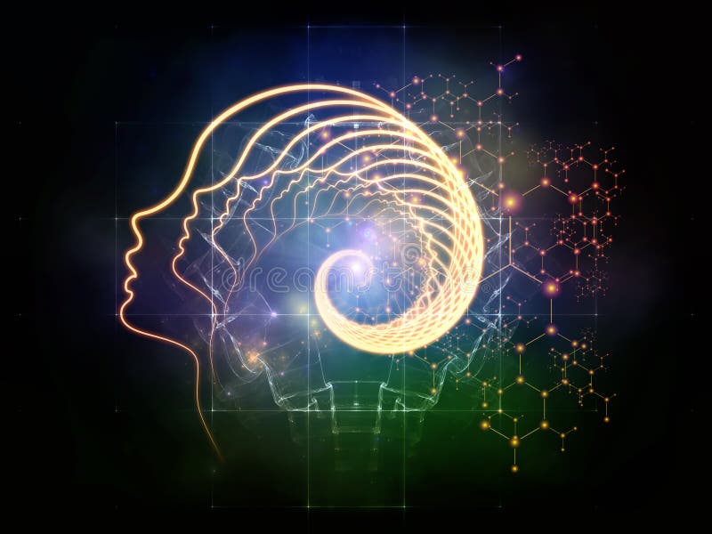Human Consciousness Expanded Stock Illustration - Illustration of ...