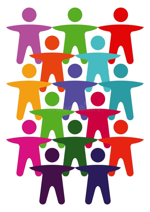 Human Diversity Symbols stock vector. Illustration of people - 29155741