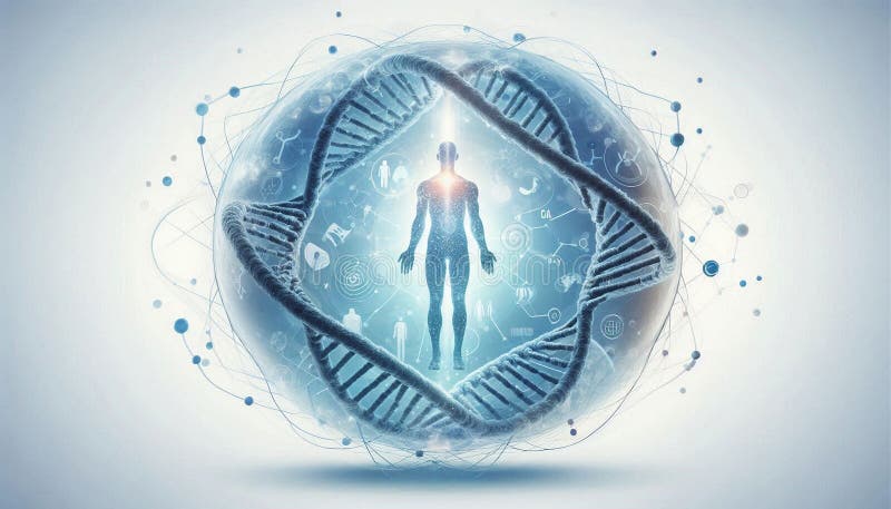 Human DNA: Structure, Function, and Significance Stock Illustration ... Human DNA: Structure, Function, and Significance Stock Illustration ...
