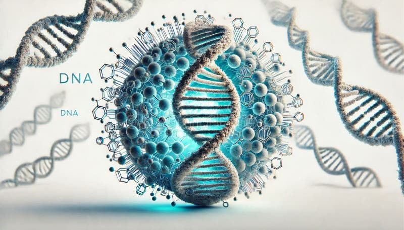 Human DNA: Structure, Function, and Significance Stock Illustration ... Human DNA: Structure, Function, and Significance Stock Illustration ...