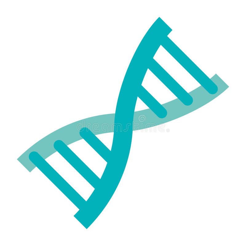 Human dna symbol stock illustration. Illustration of molecule - 88971424