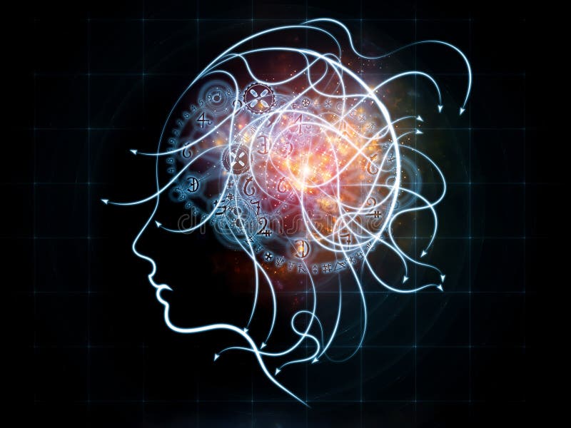 Human Dynamics stock illustration. Illustration of intellect - 72132576