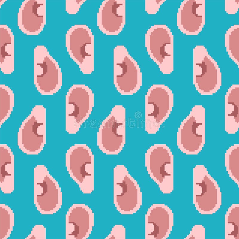 Pixel Human Ear Vector Stock Illustrations – 156 Pixel Human Ear Vector ...