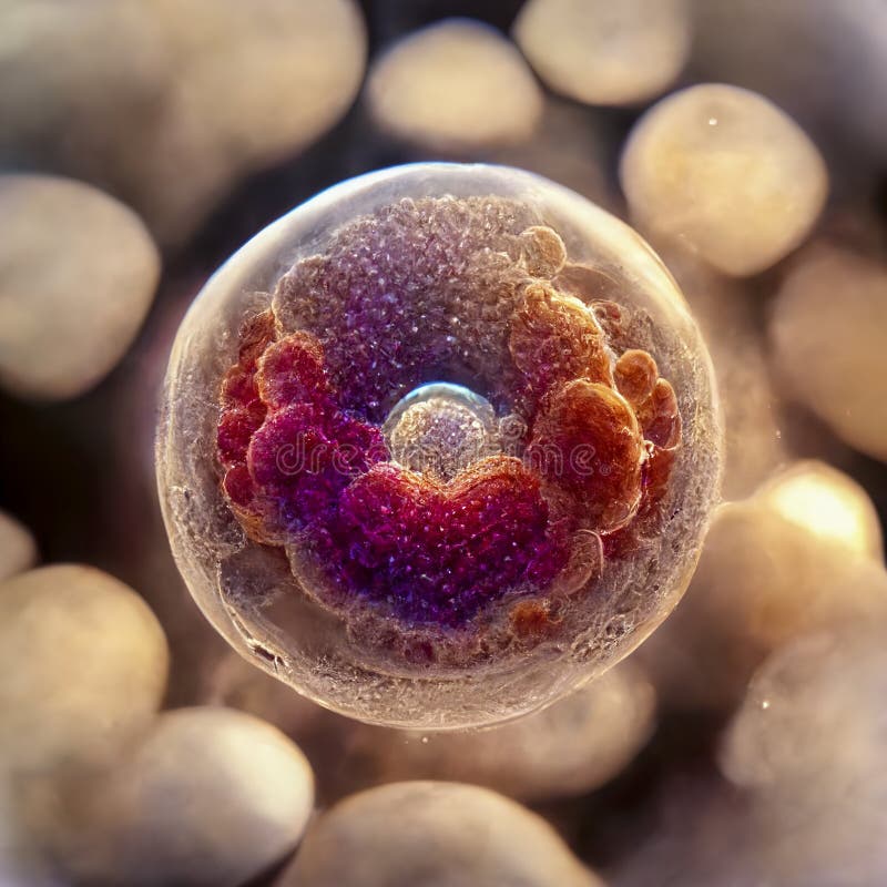 Human embryo, illustration stock illustration. Illustration of ...