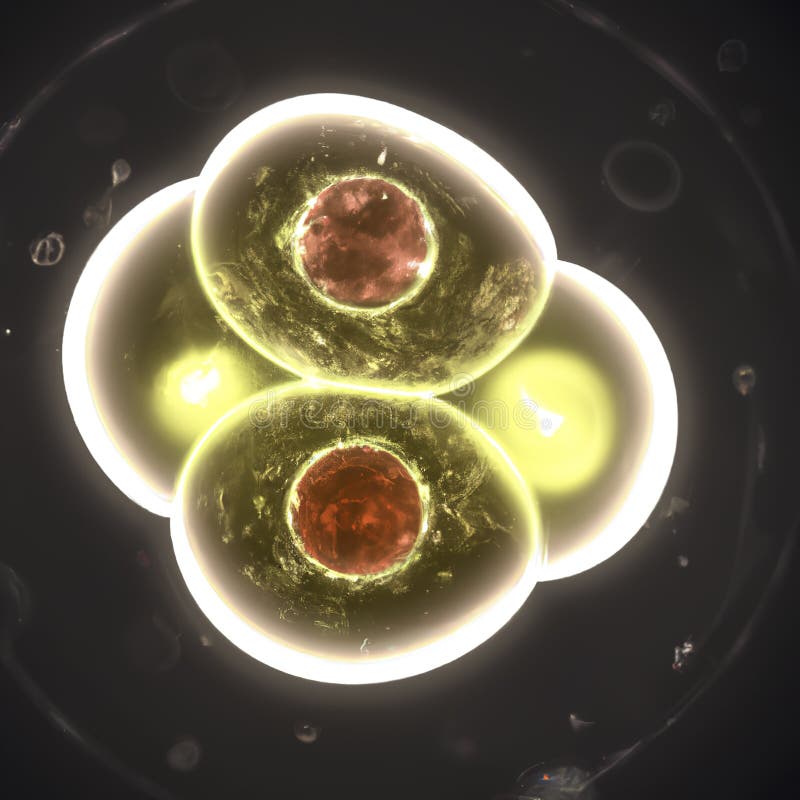 Human embryo, illustration stock illustration. Illustration of stem ...