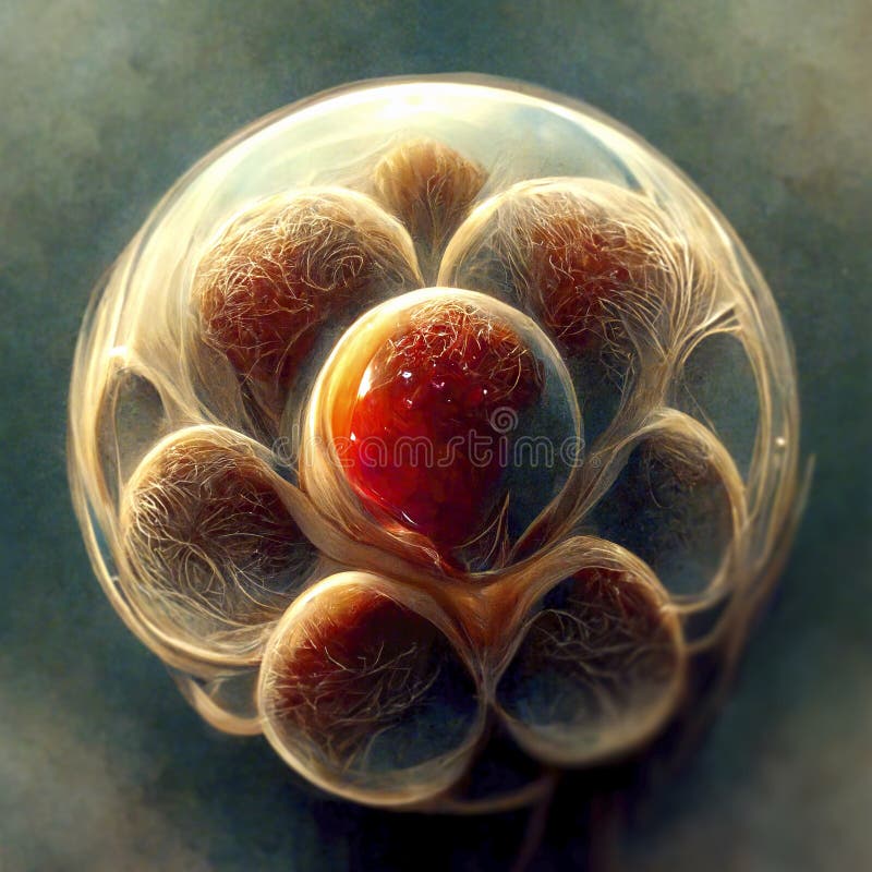 Human embryo, illustration stock illustration. Illustration of ...