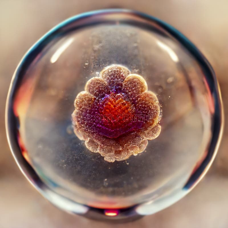 Human embryo, illustration stock illustration. Illustration of ...