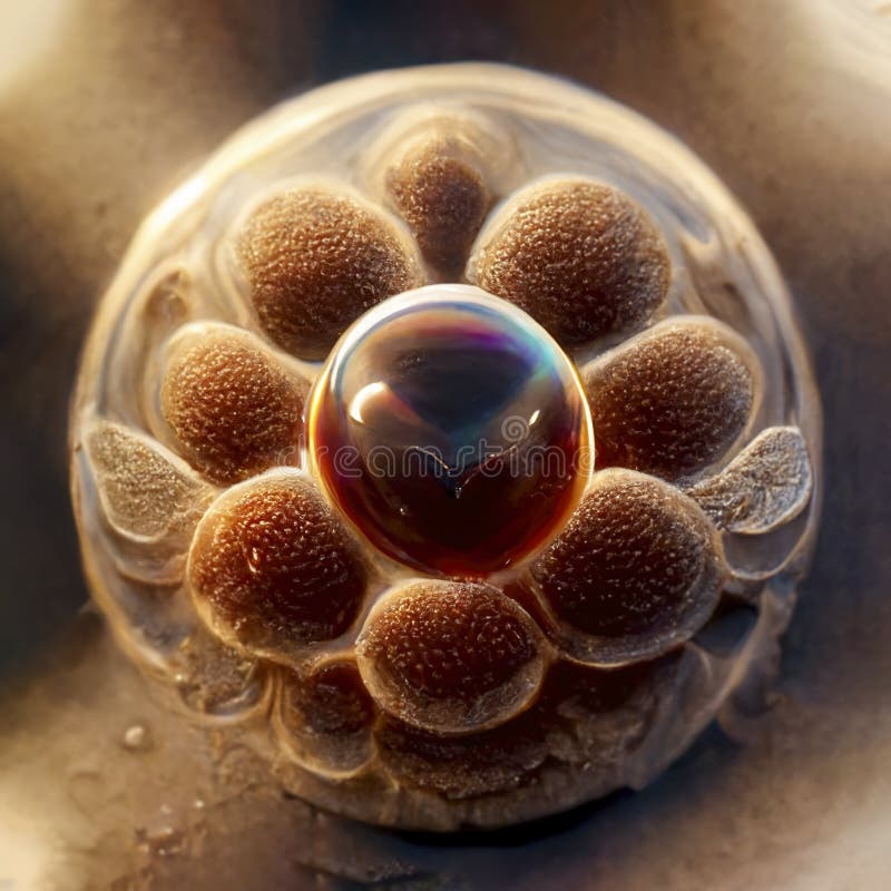 Human embryo, illustration stock illustration. Illustration of biology ...