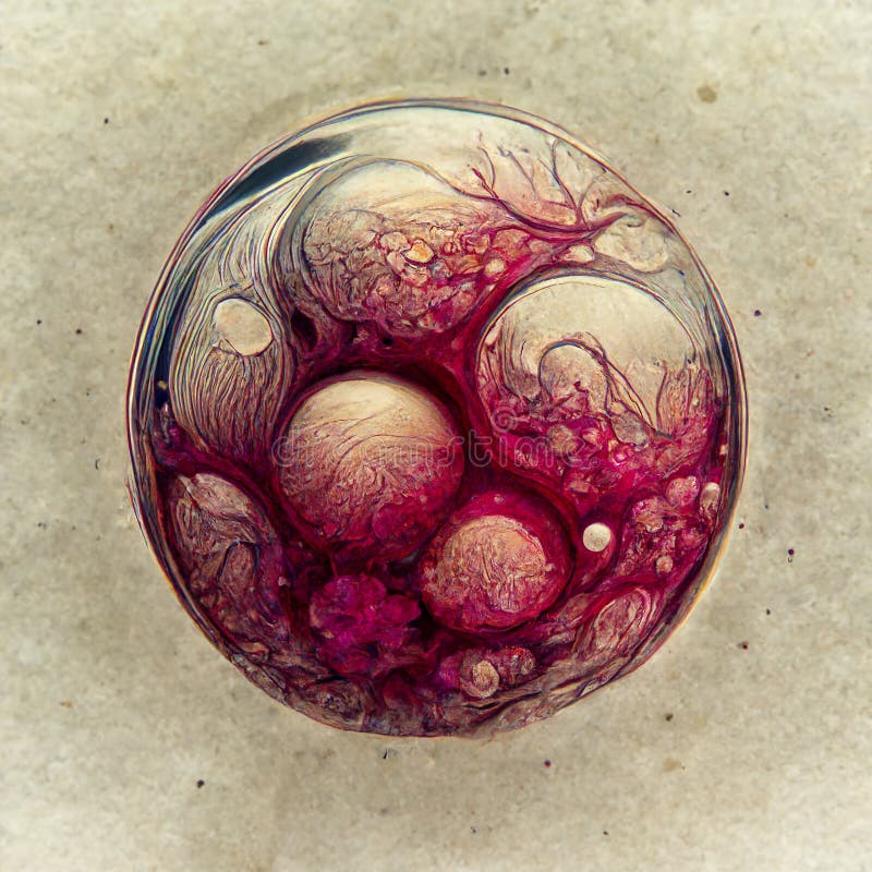 Human embryo, illustration stock illustration. Illustration of embryo ...