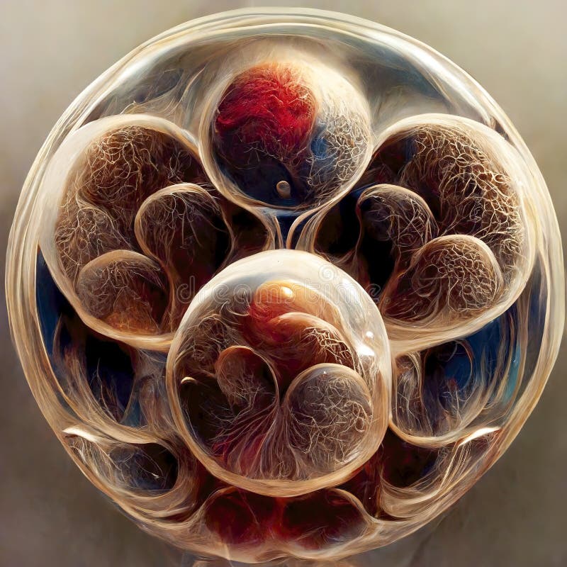 Human embryo, illustration stock illustration. Illustration of medical ...