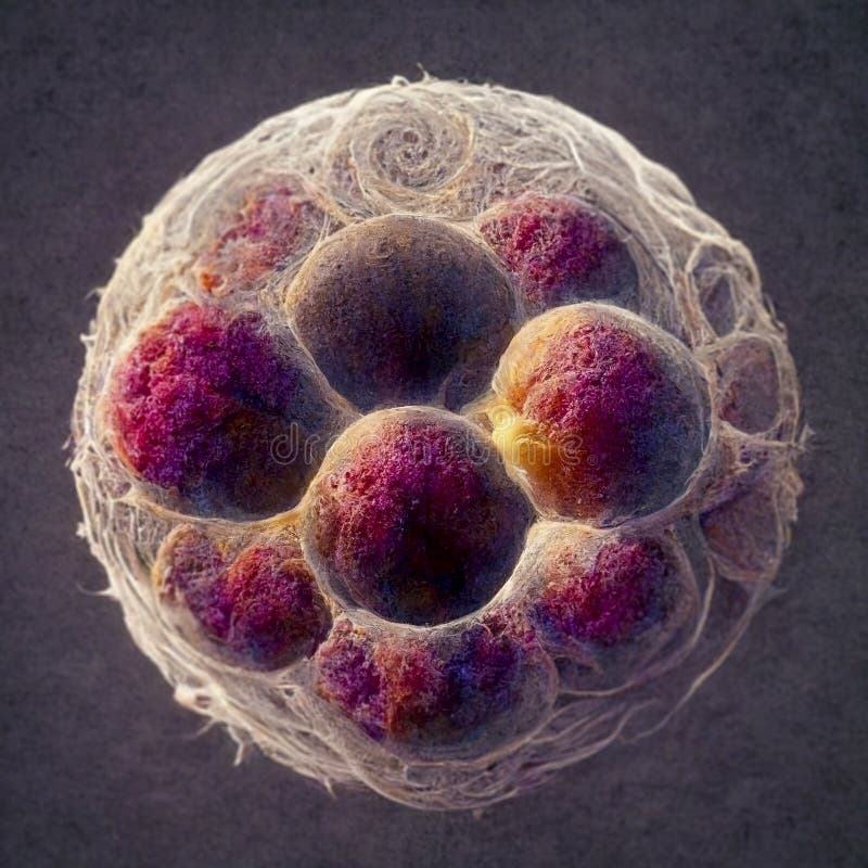 Human embryo, illustration stock illustration. Illustration of embryo ...