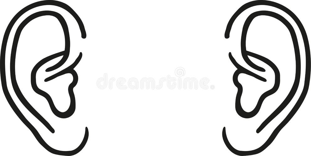 Ears Stock Illustrations – 211,707 Ears Stock Illustrations, Vectors ...