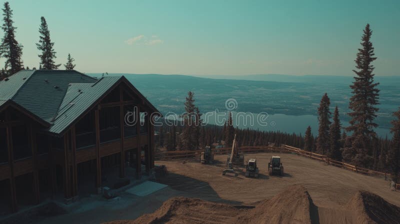 Human Encroachment on Natural Landscapes. Extensive Deforestation for ...