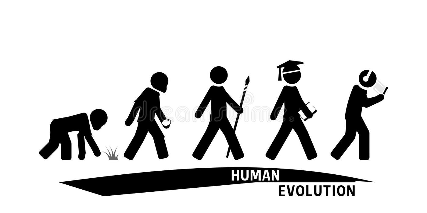 Evolution Men Stock Illustrations 1 591 Evolution Men Stock
