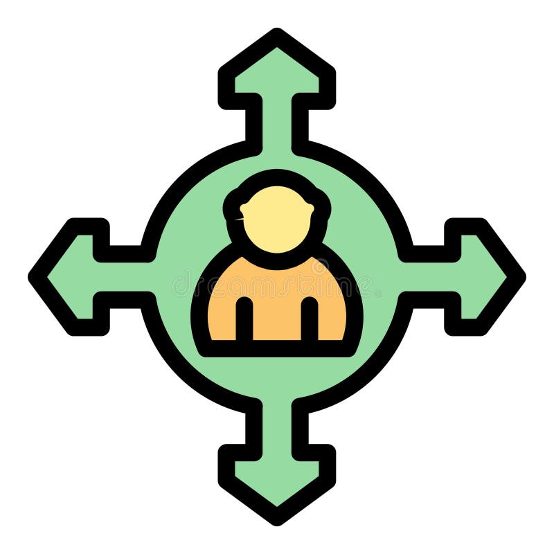 Human Evolution Icon Vector Flat Stock Vector - Illustration of ...