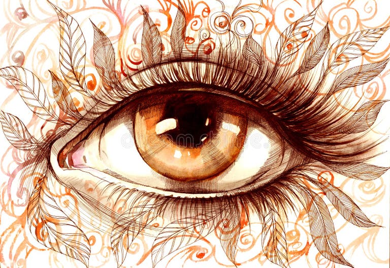 One Eye Lady Stock Illustrations – 3,363 One Eye Lady Stock ...