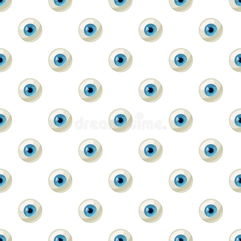 Human eye ball pattern stock vector. Illustration of pattern - 120190889
