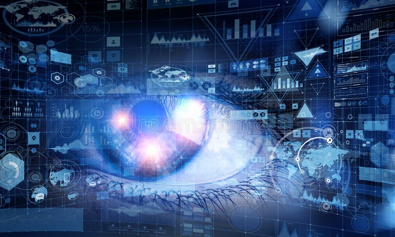 Best Media Technologies. Mixed Media Stock Photo - Image of display ...