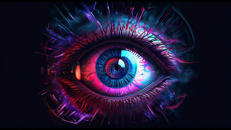 Human Eye. Eye Identification. Virtual Reality. Quality of Vision ...