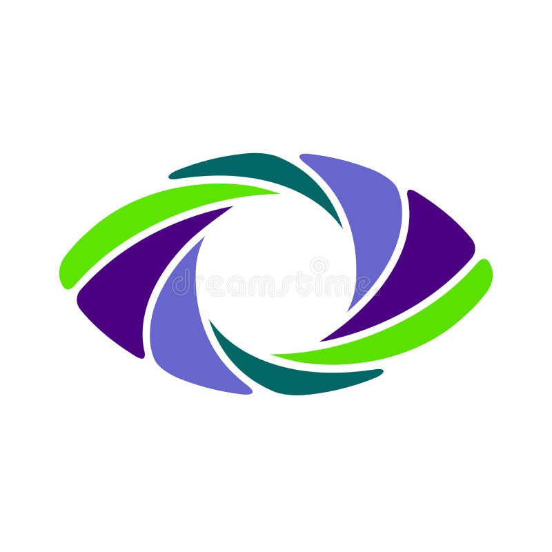 Human Eye Focus Vector Logo Stock Vector - Illustration of medical ...