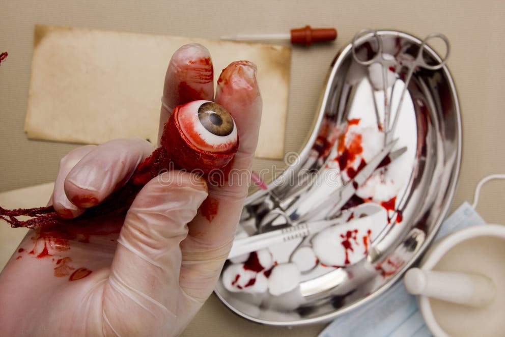 Human eye stock image. Image of surgeon, amputation, surgery - 55837321