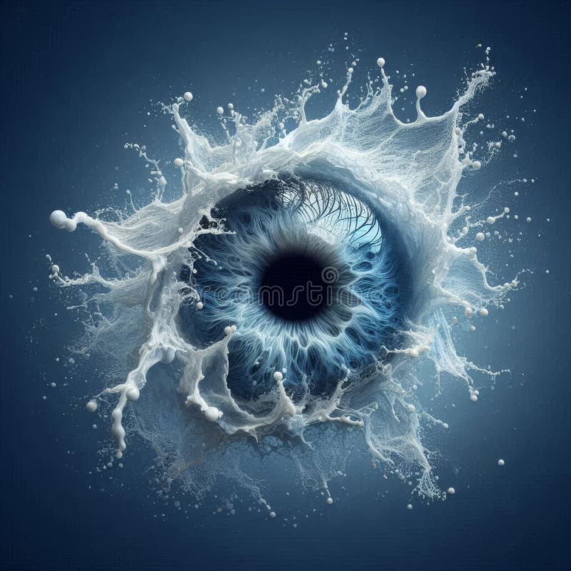 Aqua Insight stock illustration. Illustration of intense - 328628198