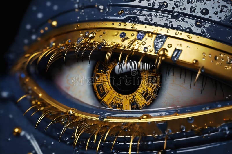 The Human Eye with an Implant in the Form of an Electronic Digital ...