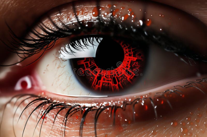 The Human Eye with an Implant in the Form of an Electronic Digital ...