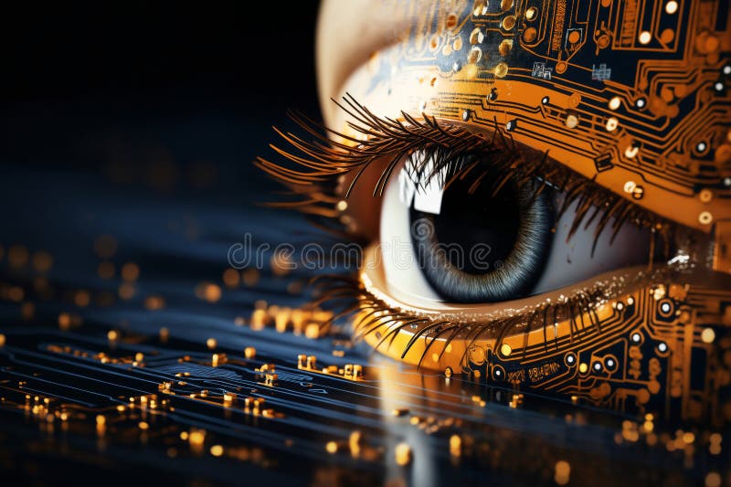 The Human Eye with an Implant in the Form of an Electronic Digital ...
