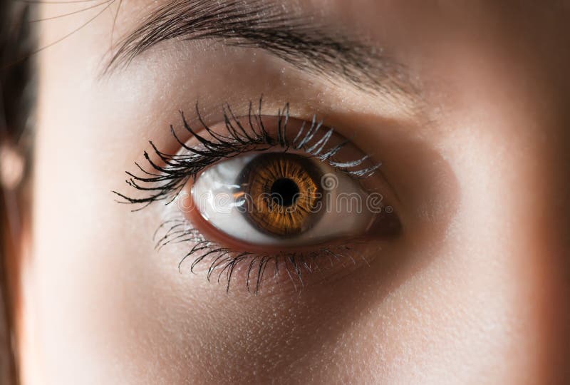 Human eye. Macro. stock photo. Image of macro, backdrops - 57480910