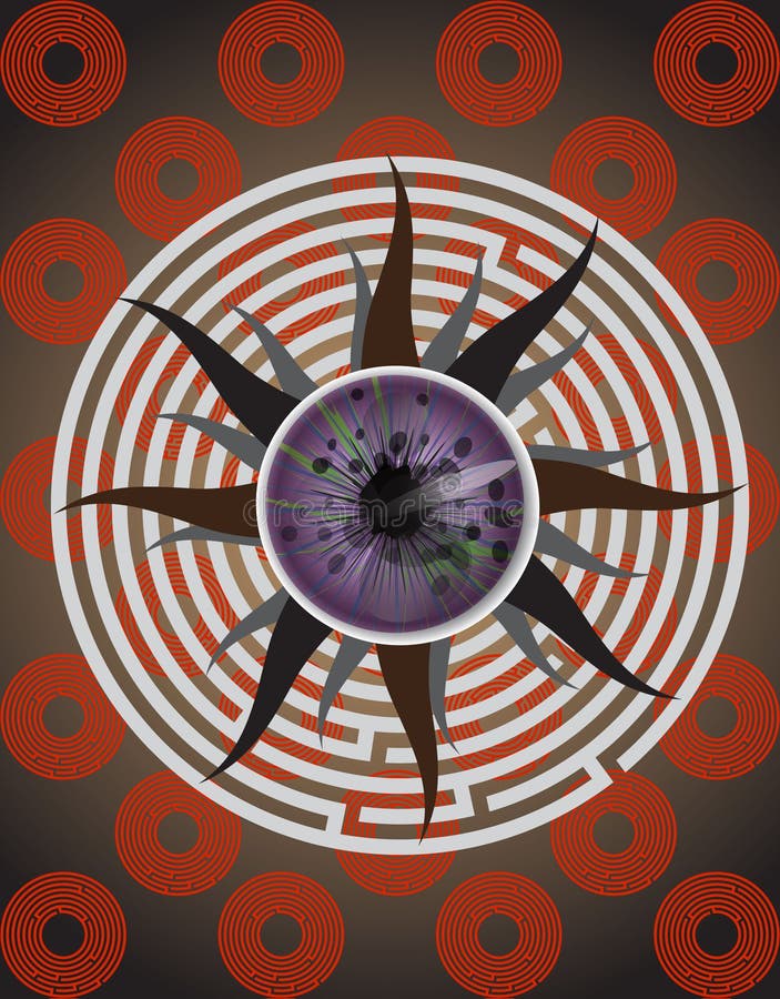 Human Eye Maze 1 Stock Illustrations – 1 Human Eye Maze 1 Stock ...