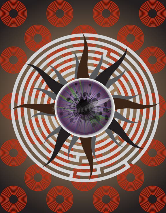 Human Eye Maze 1 Stock Illustrations – 1 Human Eye Maze 1 Stock ...