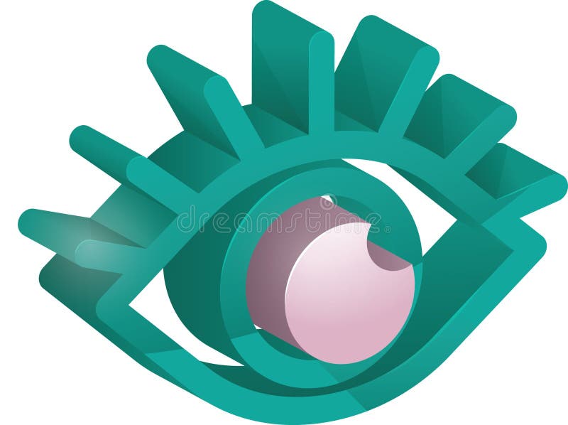 Human Eye. Vector Illustration Decorative Design Stock Vector ...