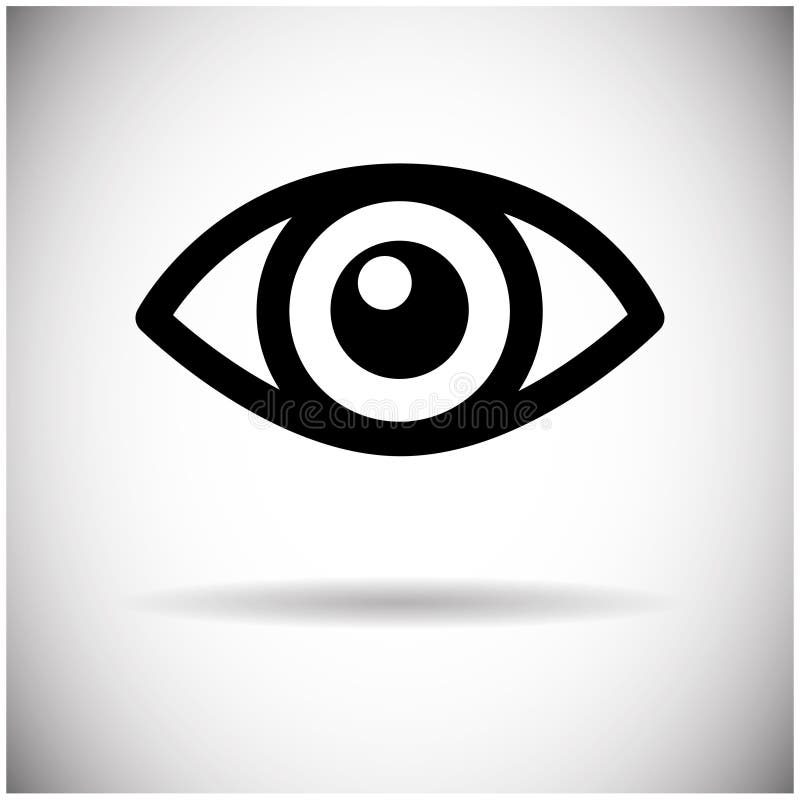 Human Eye Web Icon stock illustration. Illustration of male - 78362868
