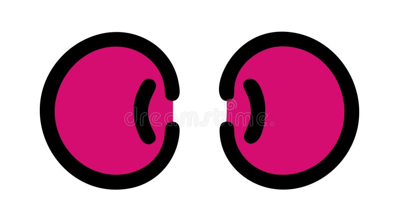Human Eyes Vision Icon. Sight Perception Symbol, Vector Design ...