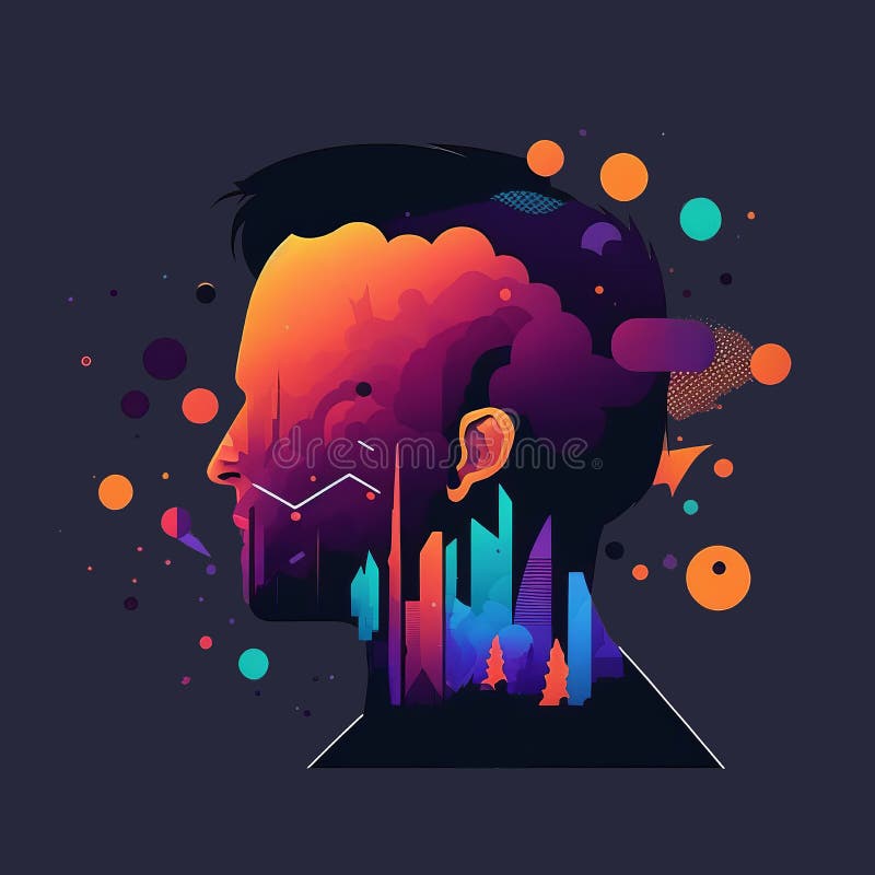 Human Face in Augmented or Virtual Reality. Metaverse Technology ...