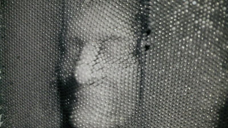 Human Face Extrusion from Plastic Tubes. Slow Stock Video - Video of ...