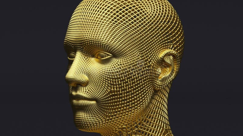 AI Machine Concept Visualization As Digital Technology of Deep Learning ...