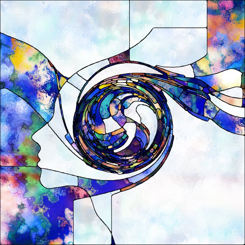 Mind Swirl stock illustration. Illustration of nature - 171157695