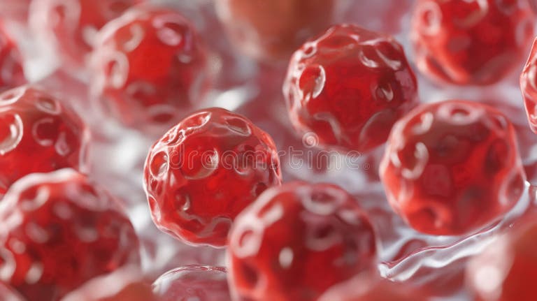 Human Fat Body Tissue Under Microscope View for Physiology Education ...