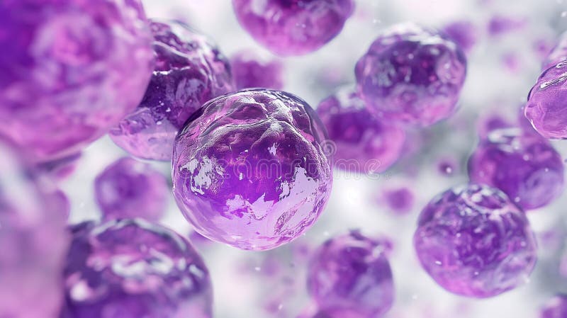 Human Fat Body Tissue Under Microscope View for Physiology Education ...