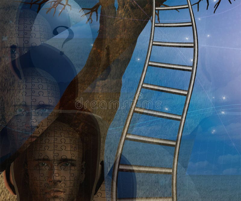 Twisted Ladder Stock Illustrations – 140 Twisted Ladder Stock ...