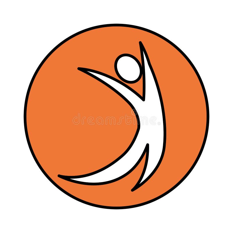 Human Figure Doing Exercise Stock Vector - Illustration of sport ...