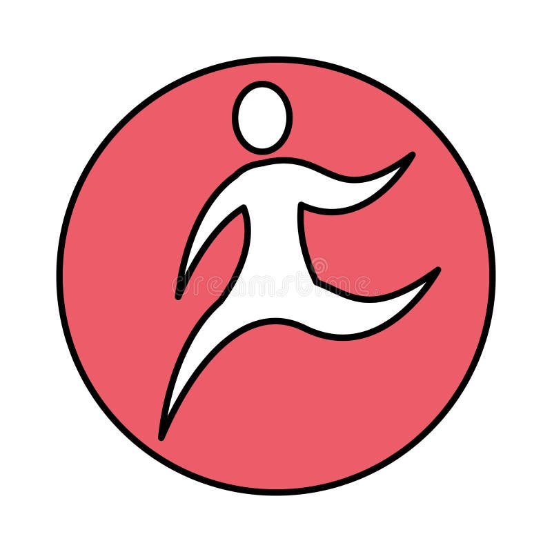 Human Figure Doing Exercise Stock Vector - Illustration of model, icon ...