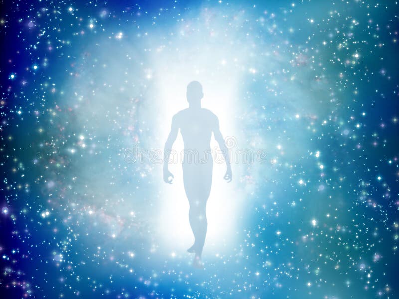 Human Figure Emerges stock illustration. Illustration of concept - 48890850